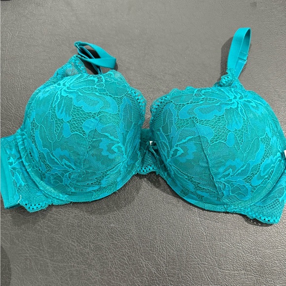 Auden | Intimates & Sleepwear | Nwt Auden Blue Lace Sublime Push Up ...
